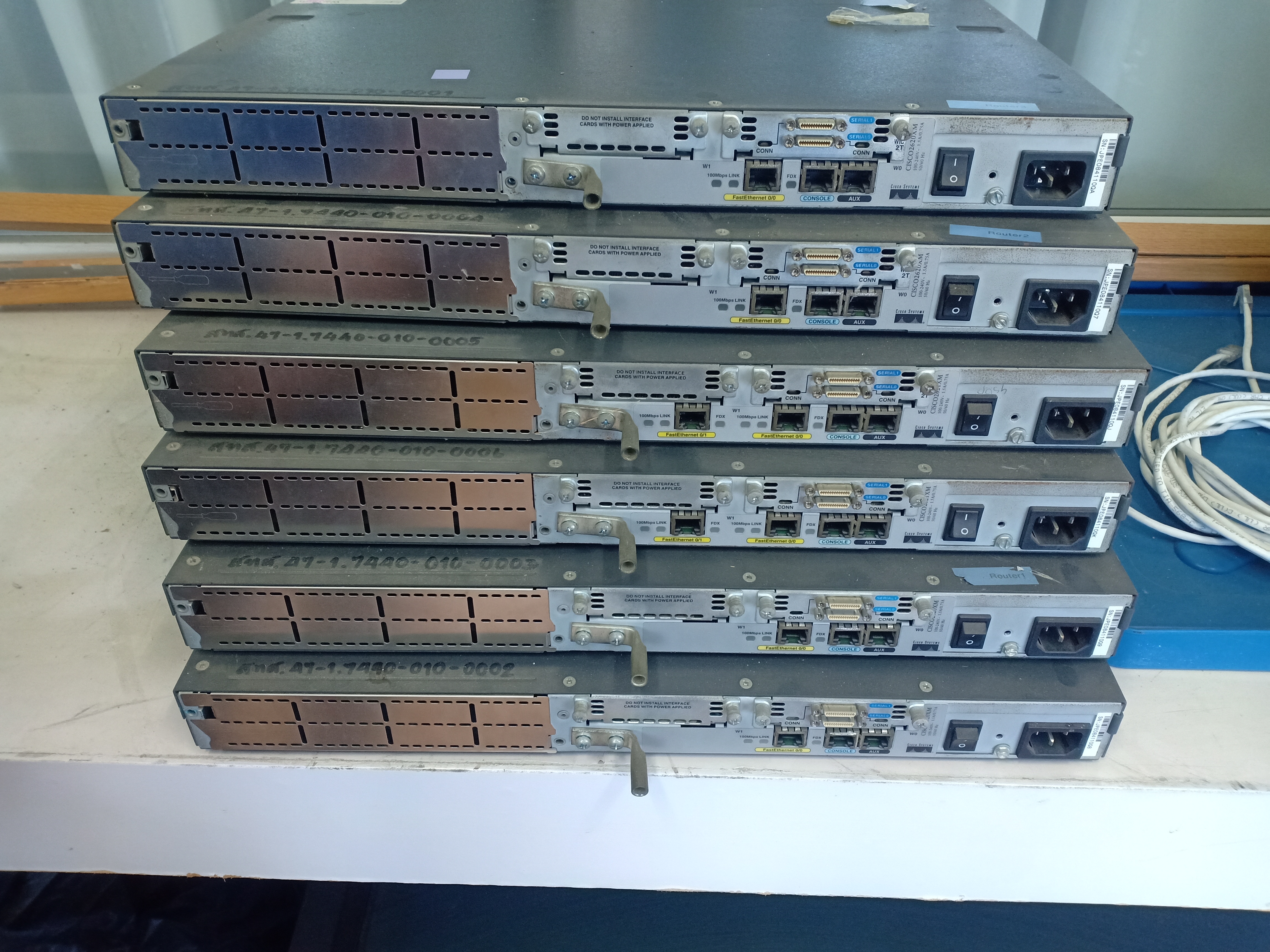 RMUTT | อุปกรณ์ค้นหาเส้นทางระบบเครือข่าย รุ่น Cisco 2600